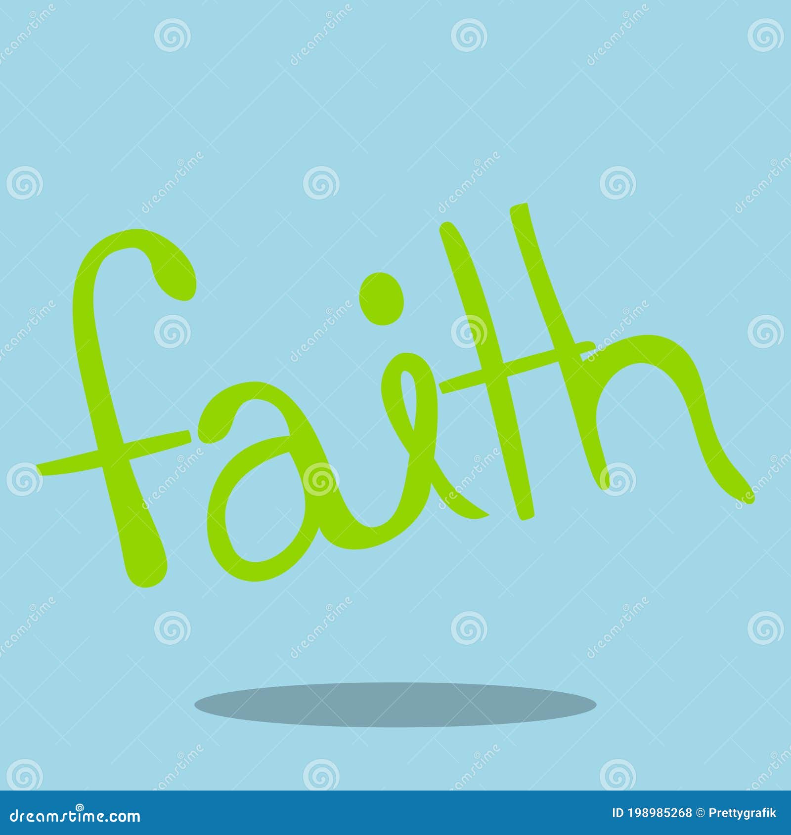 Courage faith 01 stock vector. Illustration of vector - 198985268