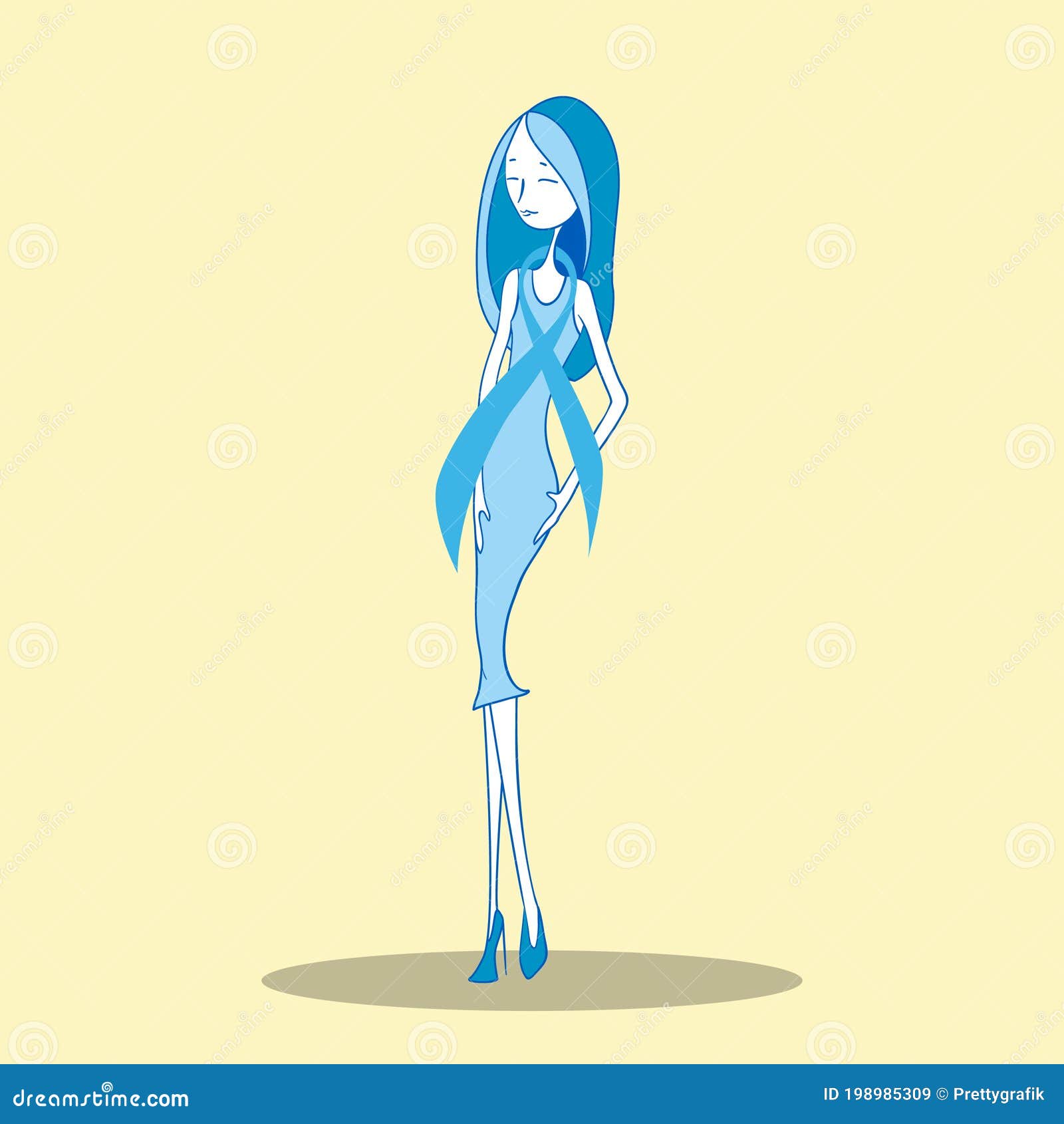 Courage lady 04 2 stock vector. Illustration of vector - 198985309