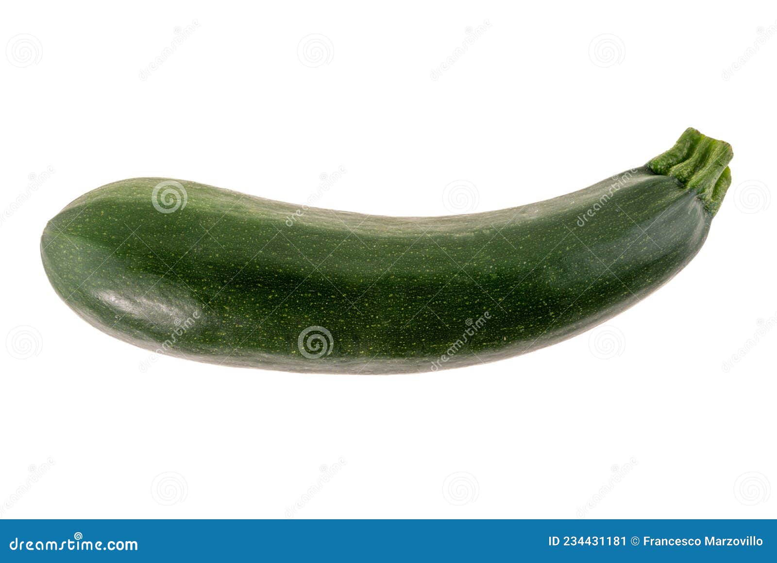 Courgette Isolated on White Isolated Stock Image - Image of diet ...