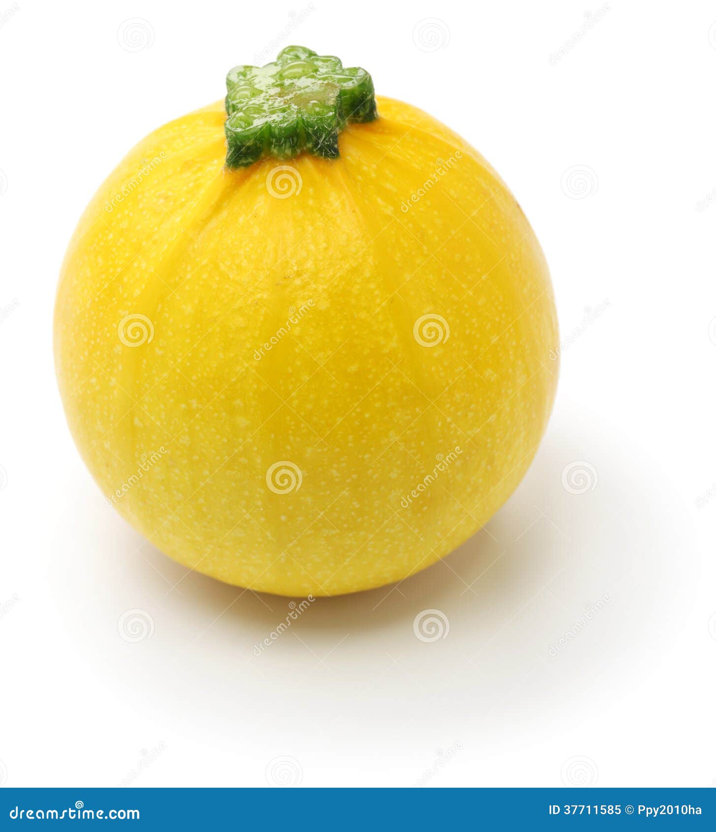Courgette ronde jaune image stock. Image du gourmet, gentil - 37711585