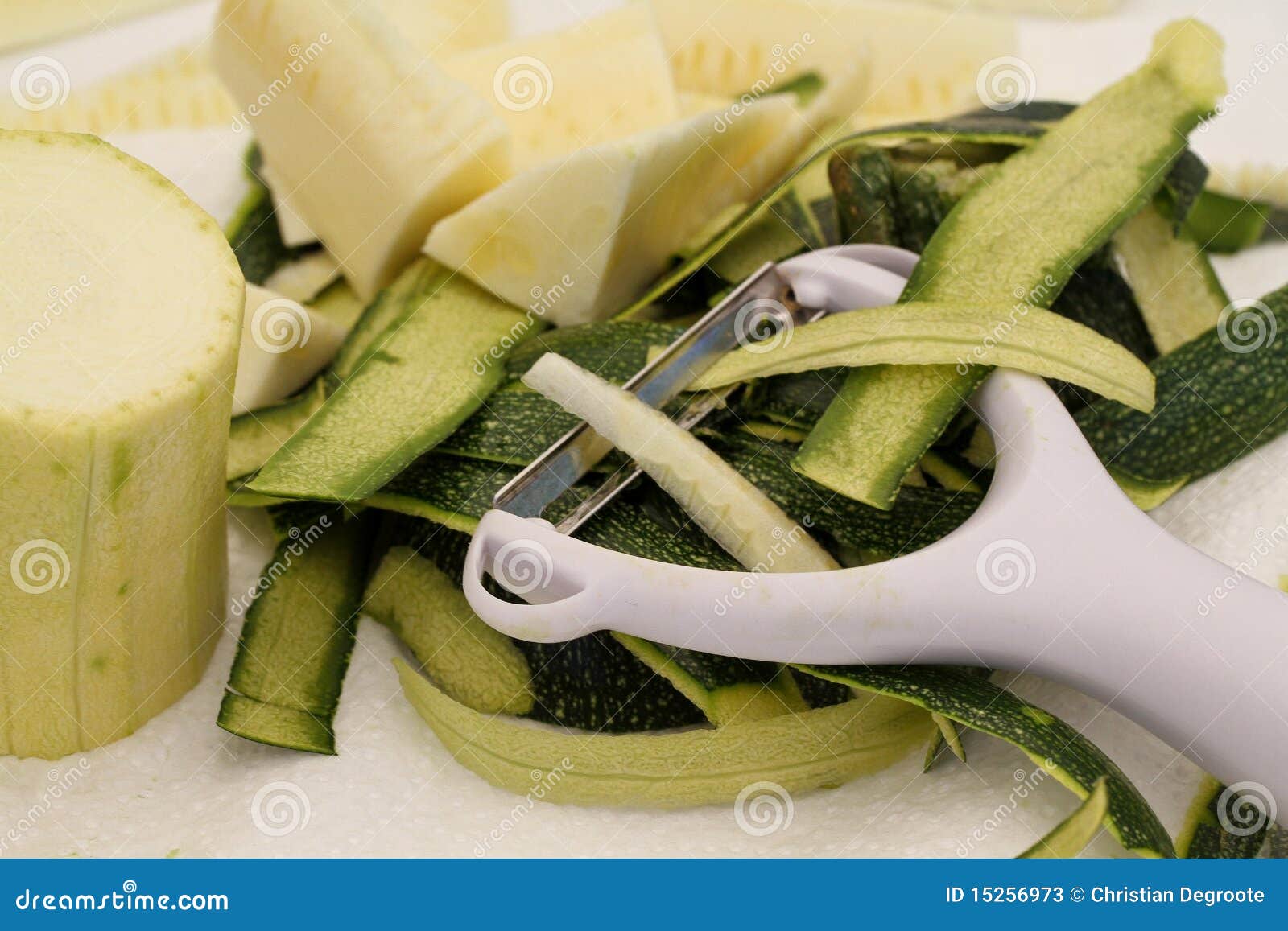 Courgette / Zucchini stock image. Image of detail, peel - 15256973