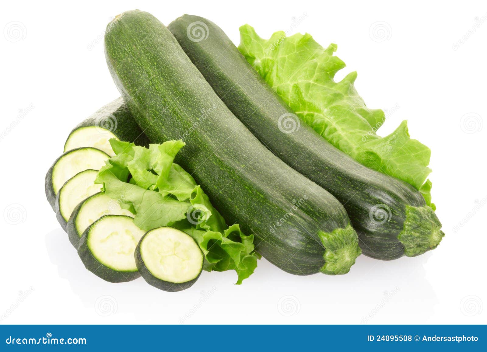 Courgette or zucchini stock photo. Image of food, healthy - 24095508