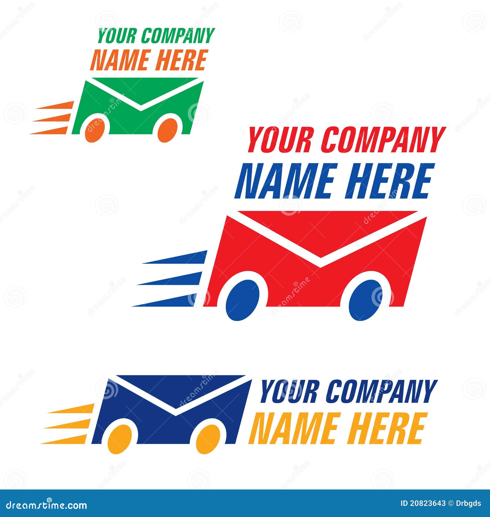 Courier Logo Design Template. Shipment Logo Design Icon Vector ...