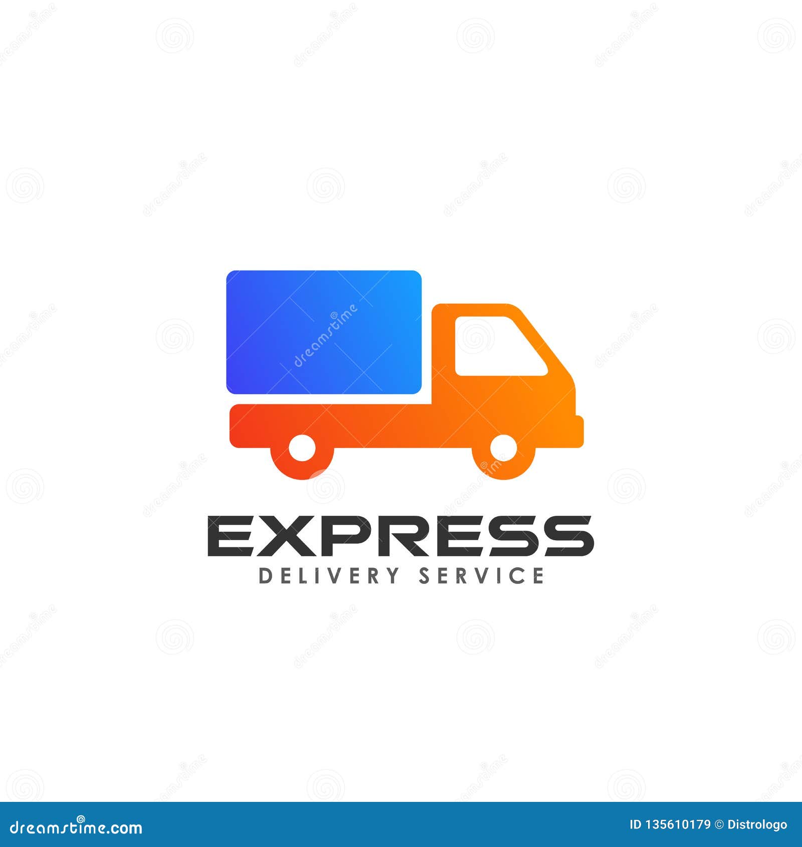 Courier Logo Design Template. Shipment Logo Design Icon Vector Stock ...