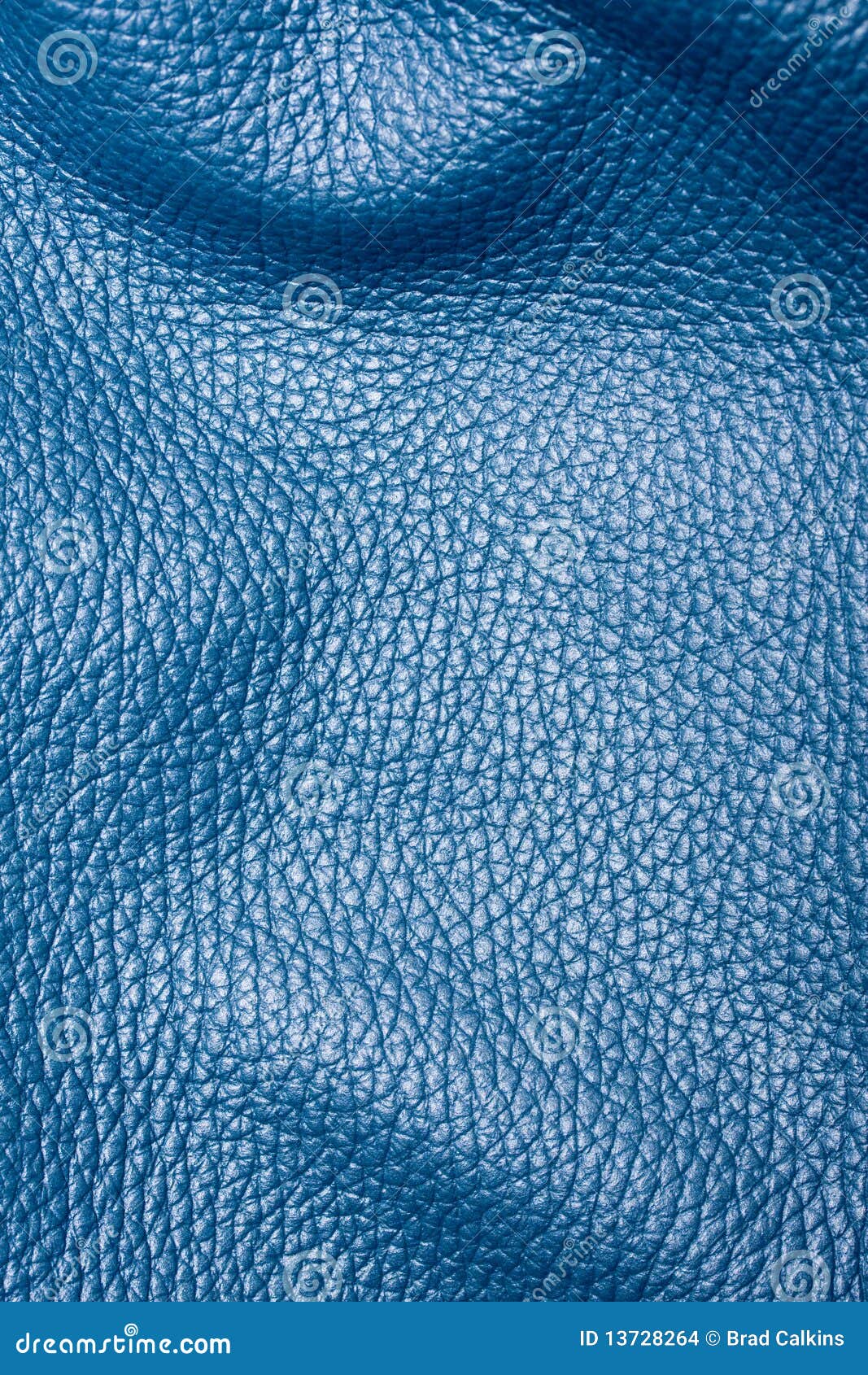 Couro azul foto de stock. Imagem de couro, tela, textura - 13728264
