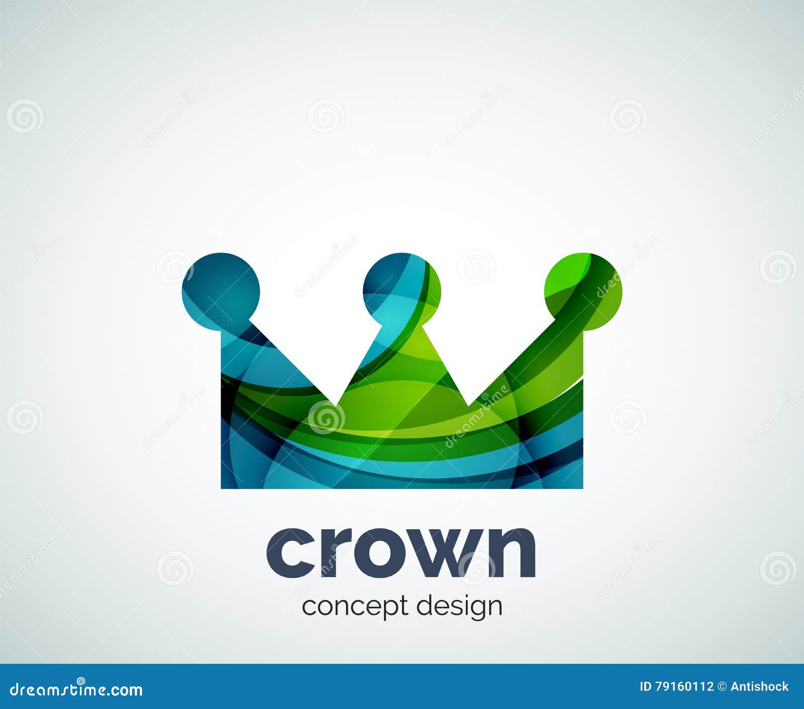 Couronne Logo Template illustration de vecteur. Illustration du ...
