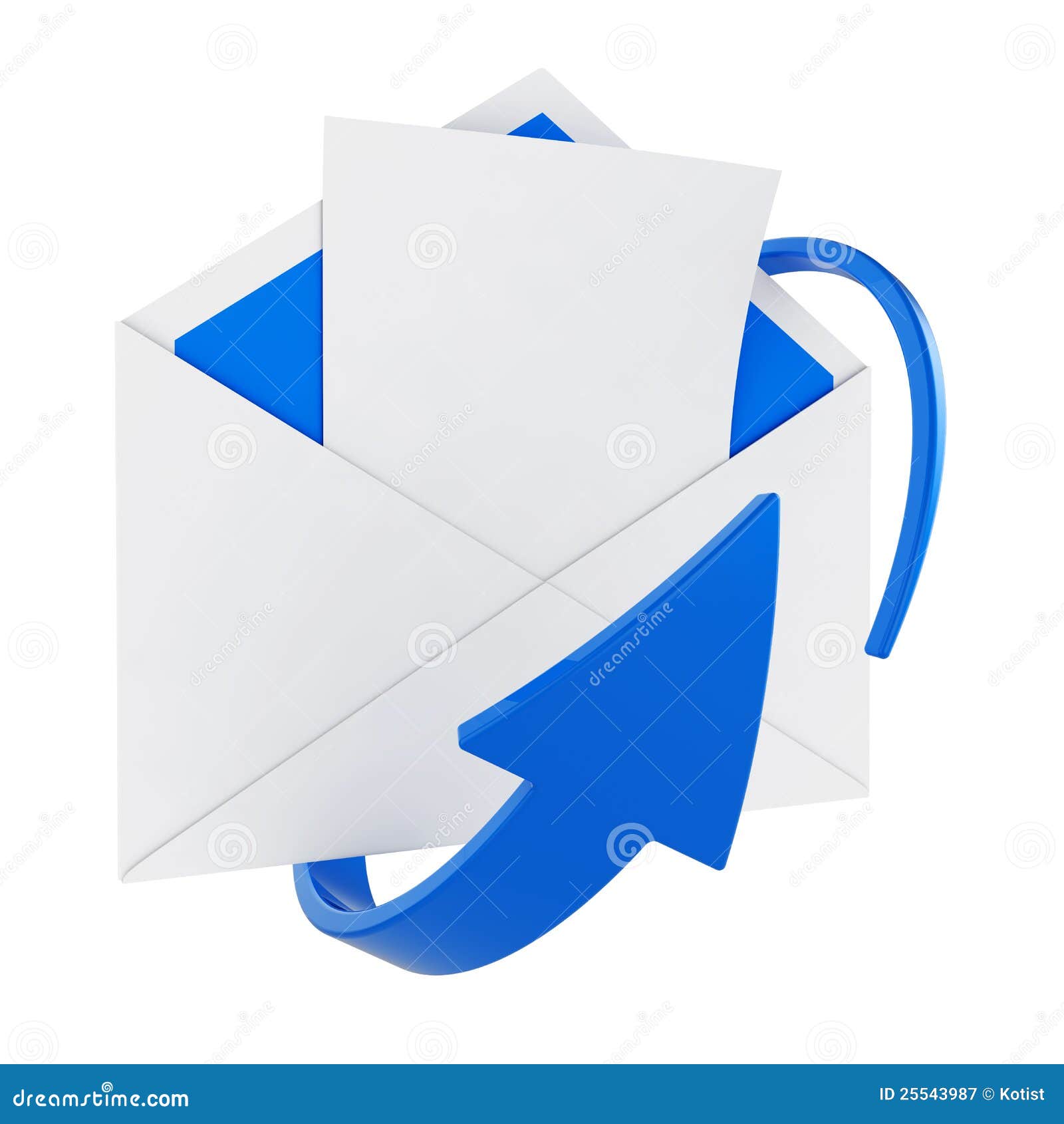 Courrier illustration stock. Illustration du correspondance - 25543987