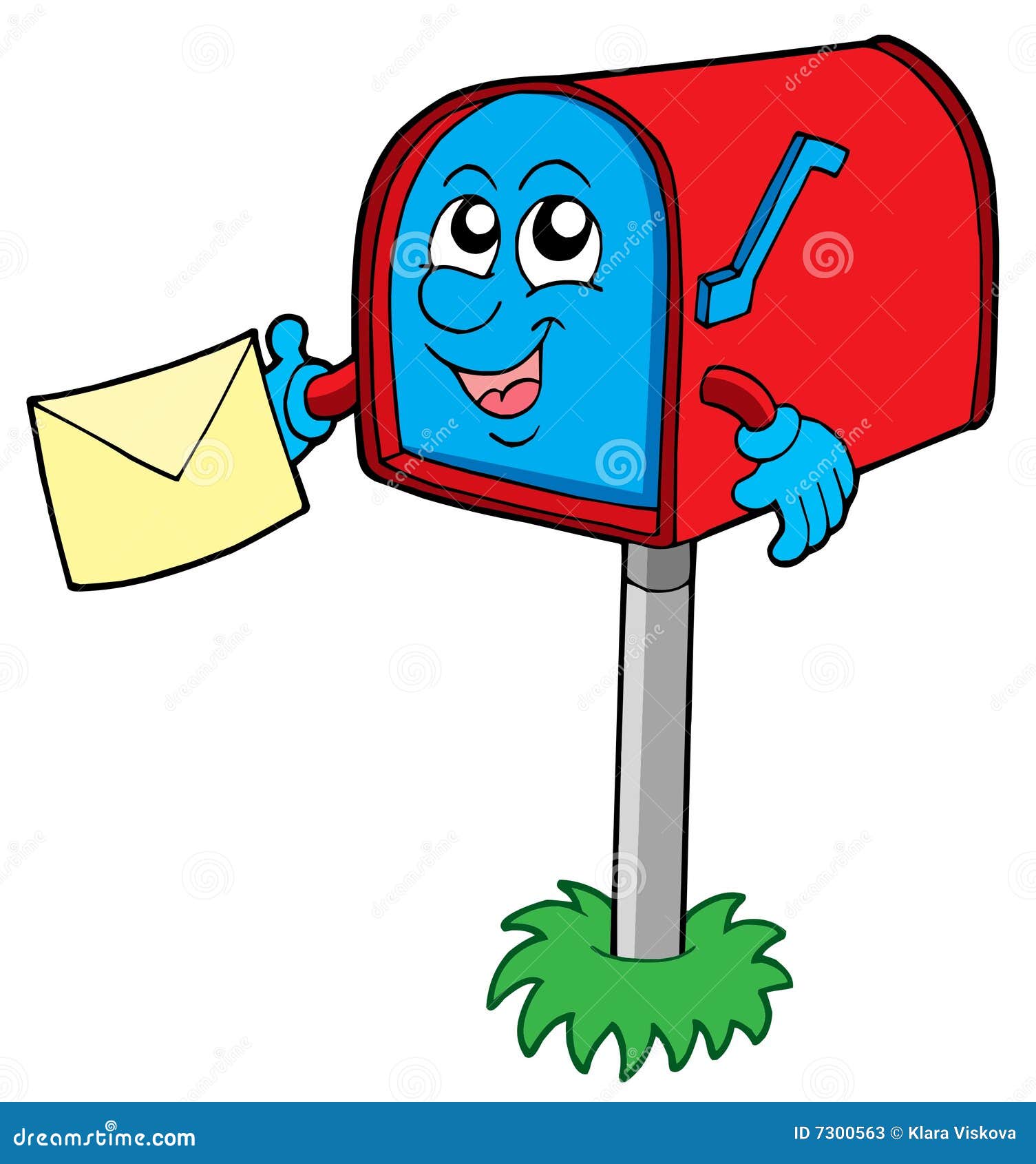 Courrier De Lettre De Cadre Illustration de Vecteur - Illustration du ...