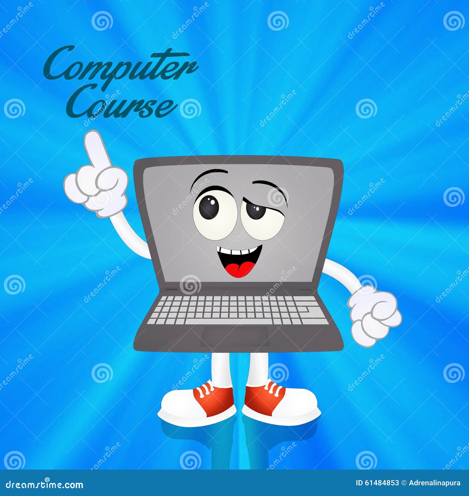 Cours d'informatique illustration stock. Illustration du illustration ...