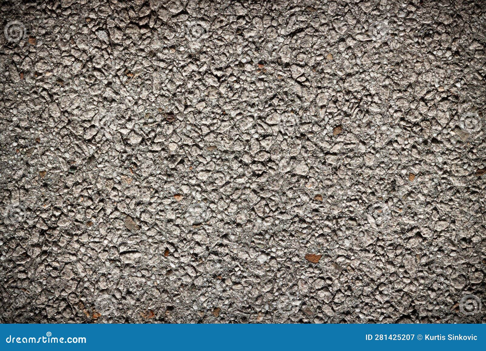 Course Stone Cement Pathway Texture W Light Gray and Brown Rough ...