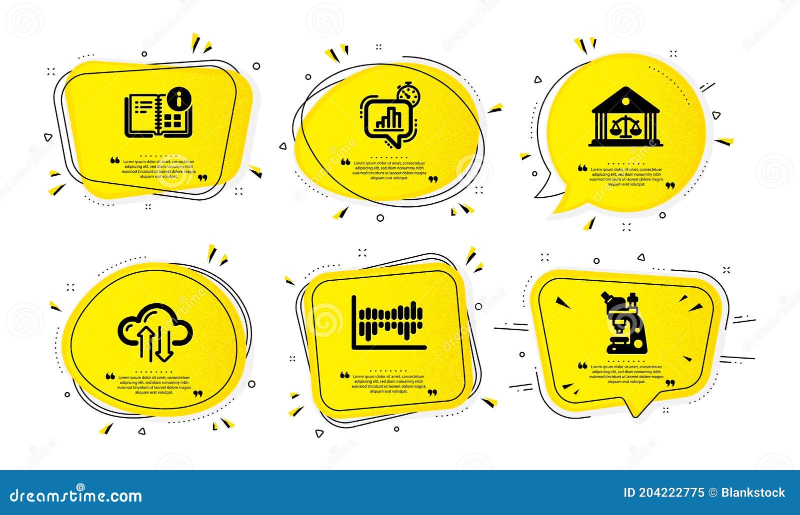 Instruction Info, Web Lectures And Computer Mouse Icons Set. Call ...