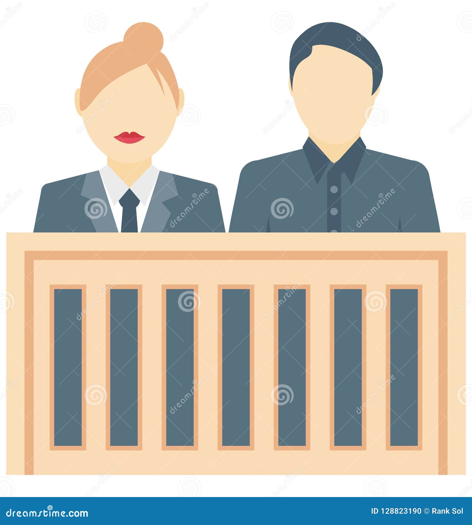 Court Color Isolated Vector Icon that Easily Can Be Modified and Edit ...