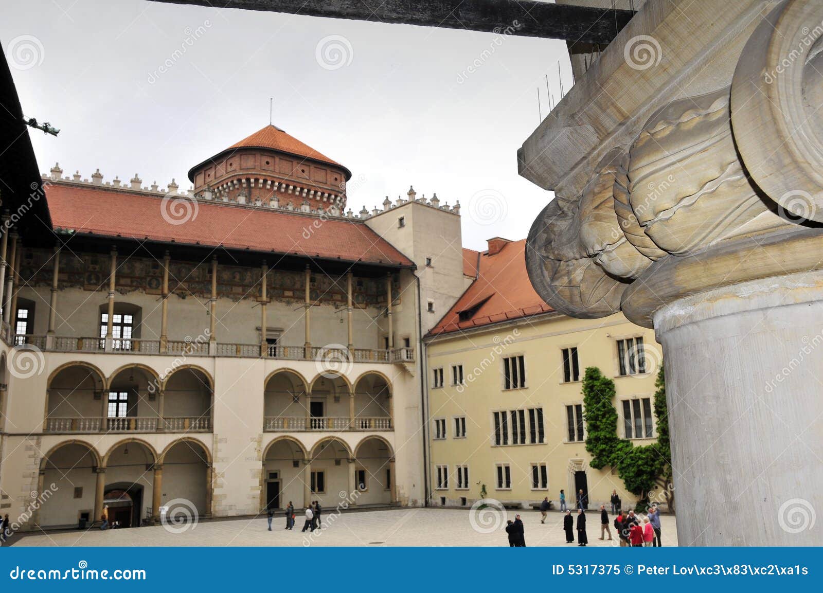 Court and column pillar stock image. Image of detail, national - 5317375