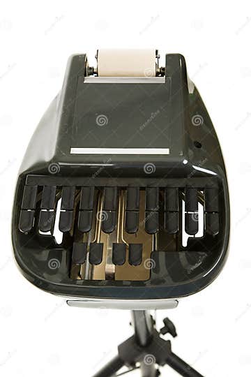 Court Reporting Stenography Machine Stock Image - Image of stenotype ...