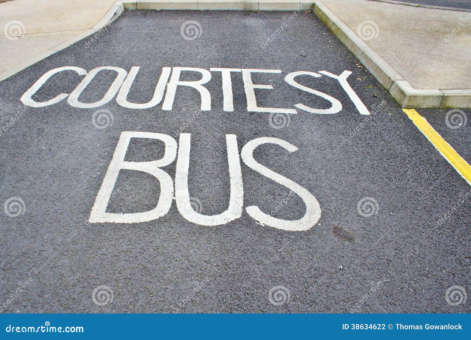Courtesy bus stock photo. Image of grey, tarmac, public - 38634622