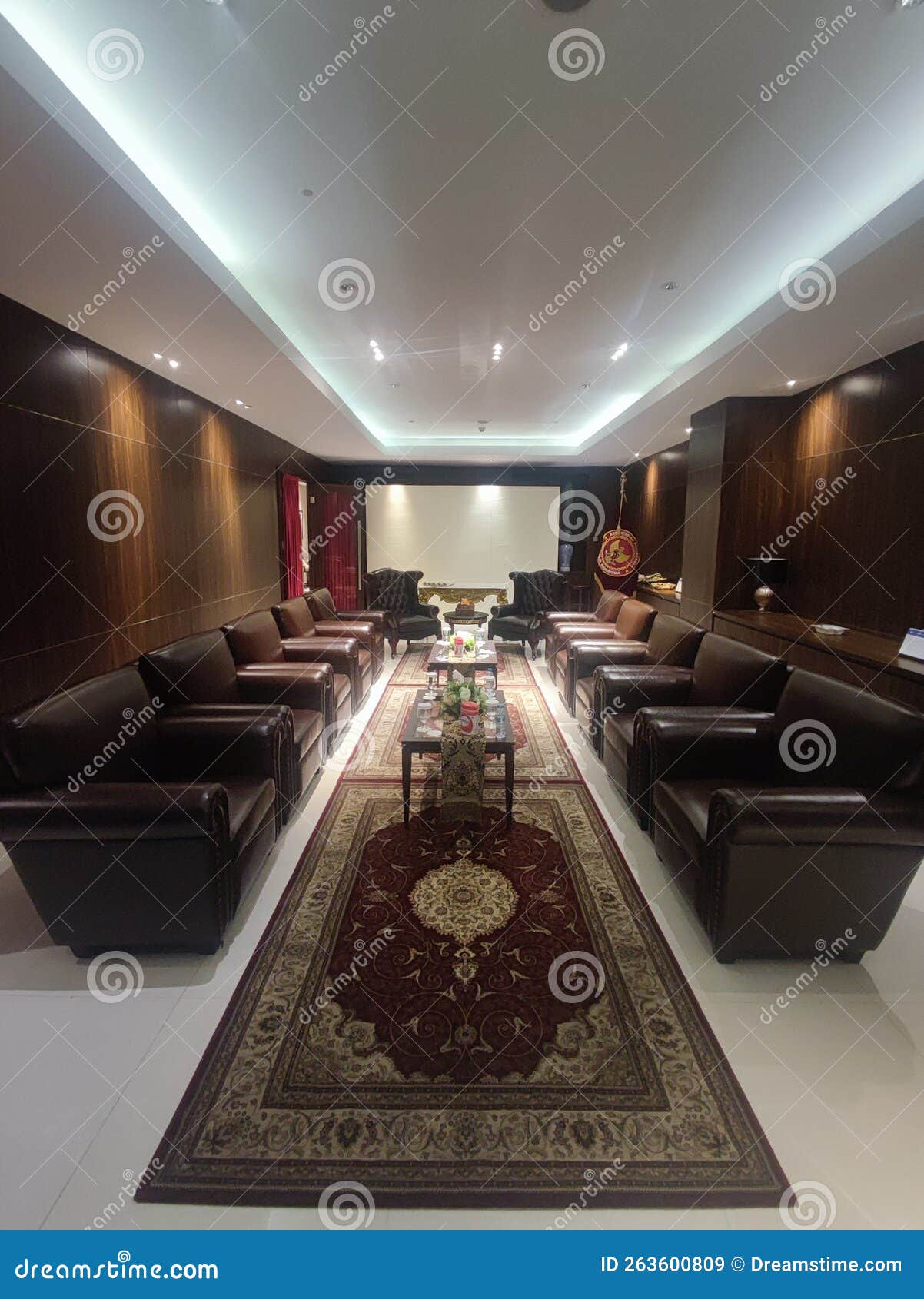 Courtesy Room of Indonesia S Secretary of Dense Editorial Stock Image ...
