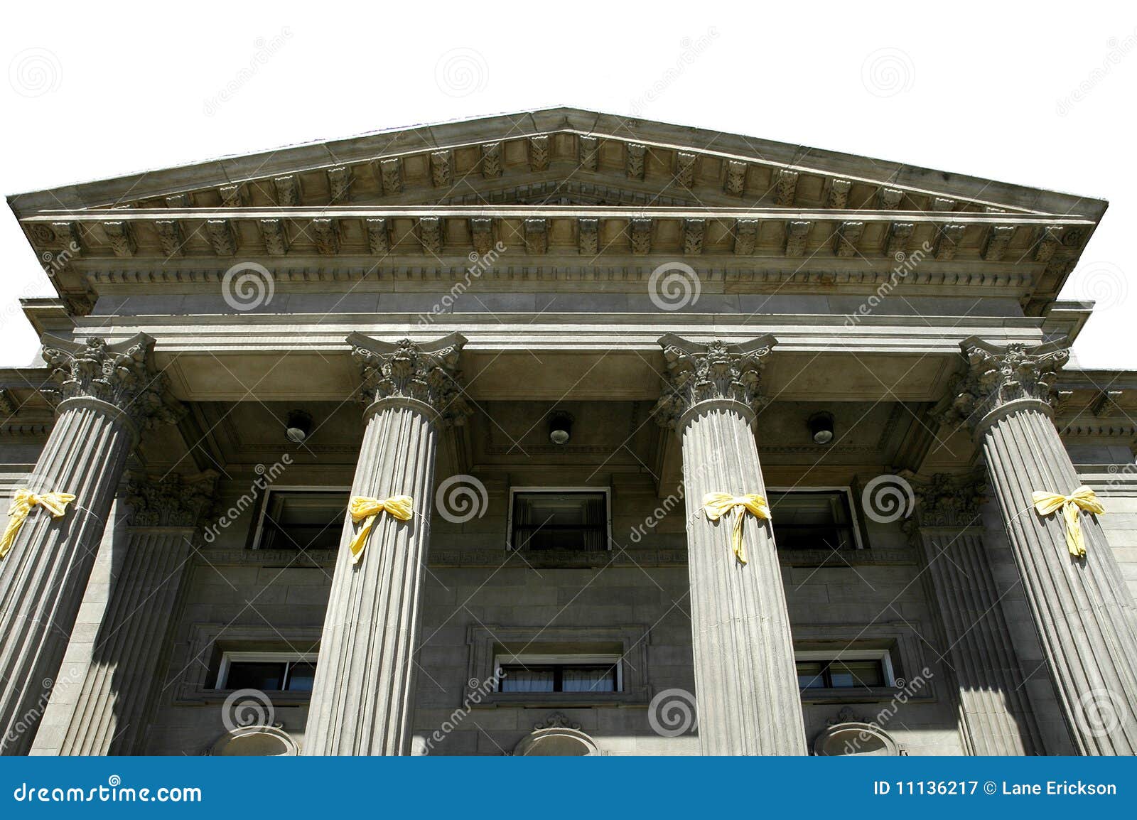 Courthouse stock image. Image of collumns, pillar, precise - 11136217