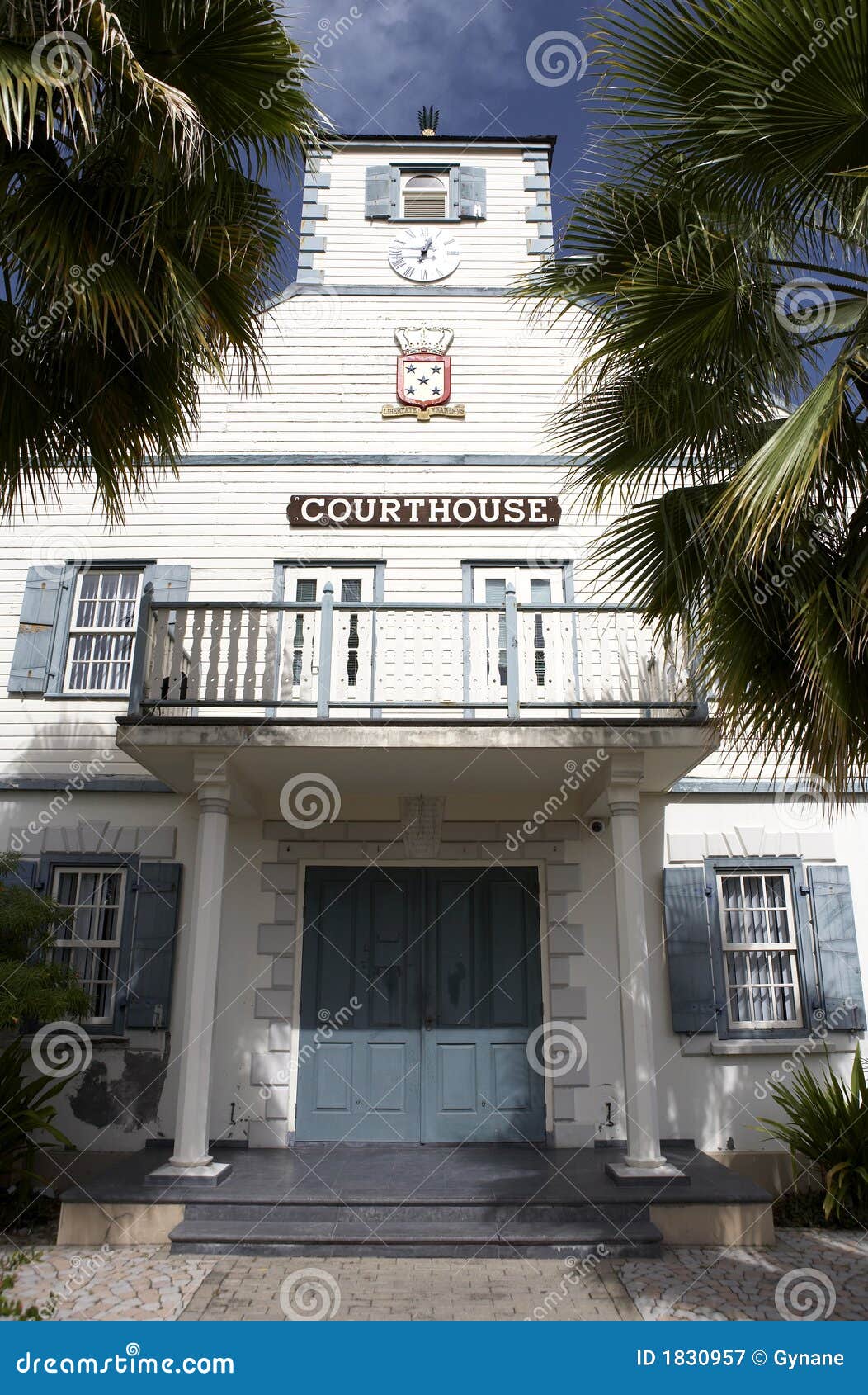 Courthouse stock image. Image of southern, courthouse - 1830957