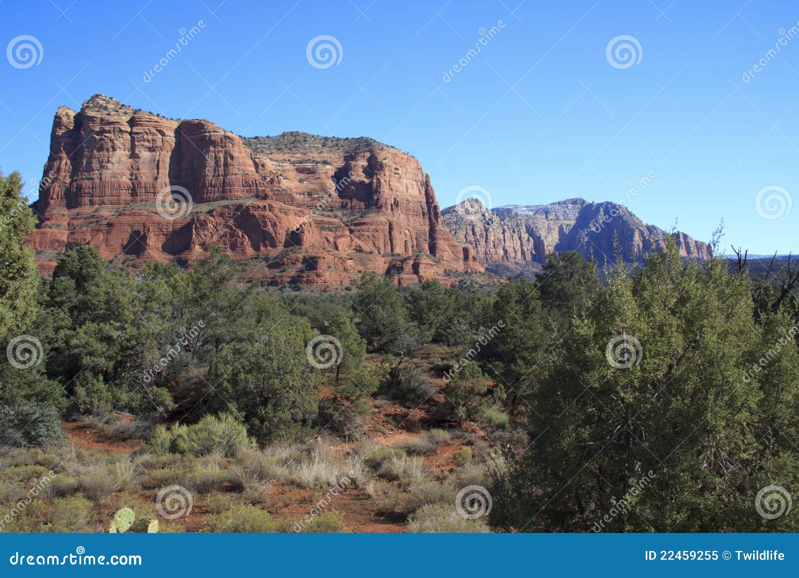 Courthouse Butte Sedona stock image. Image of butte, rock - 22459255
