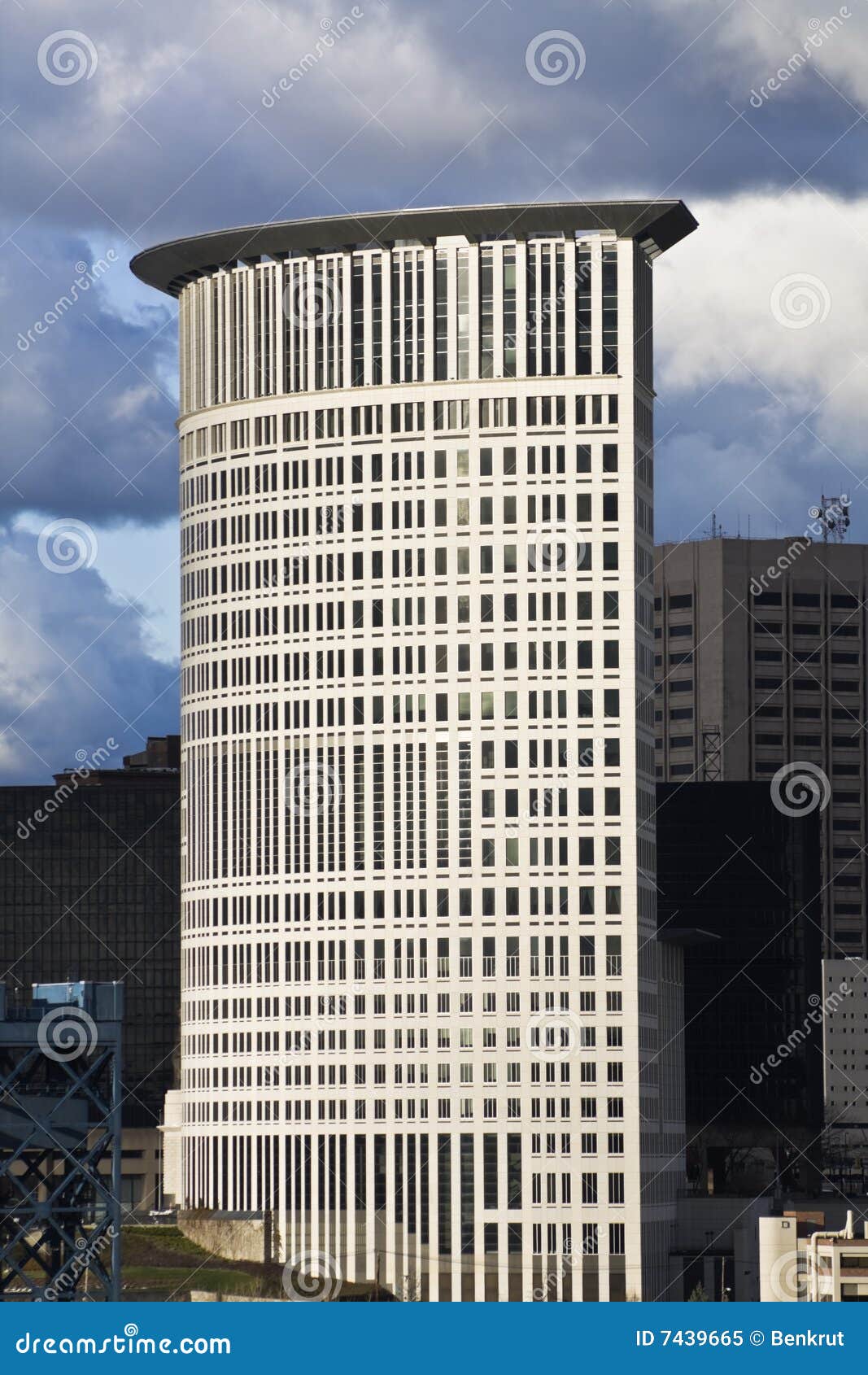 Courthouse in Cleveland stock image. Image of destinations - 7439665
