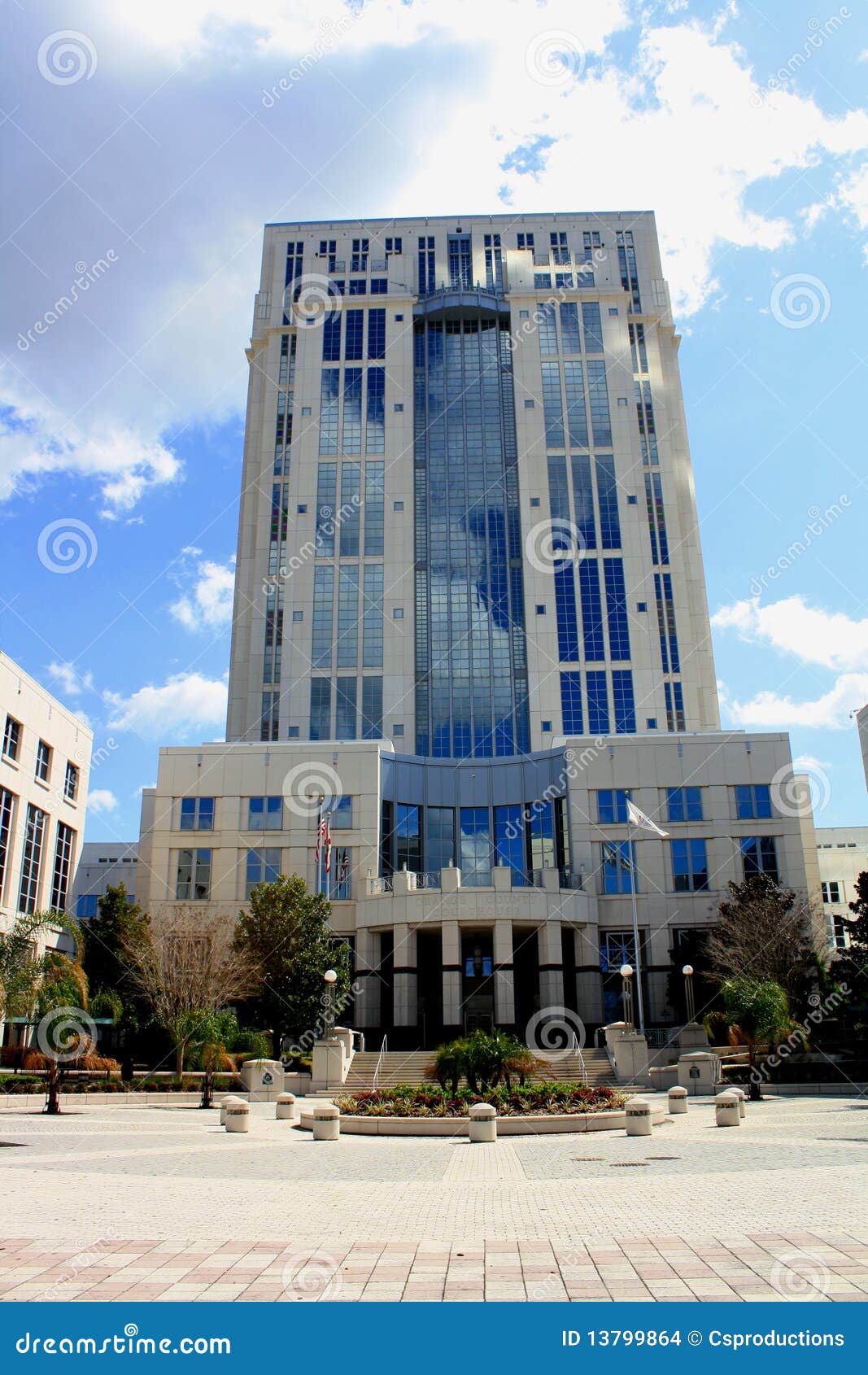 Courthouse in Downtown Orlando, Florida Stock Photo - Image of ...