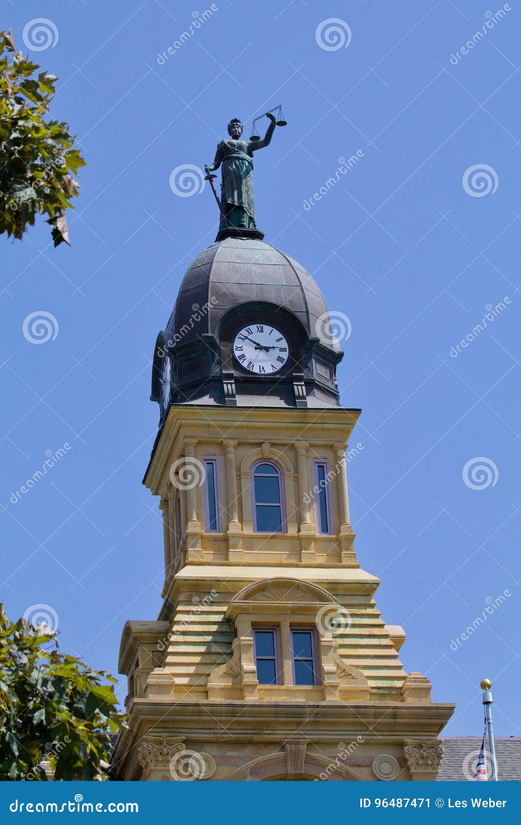 Courthouse Lady Justice stock image. Image of justice - 96487471