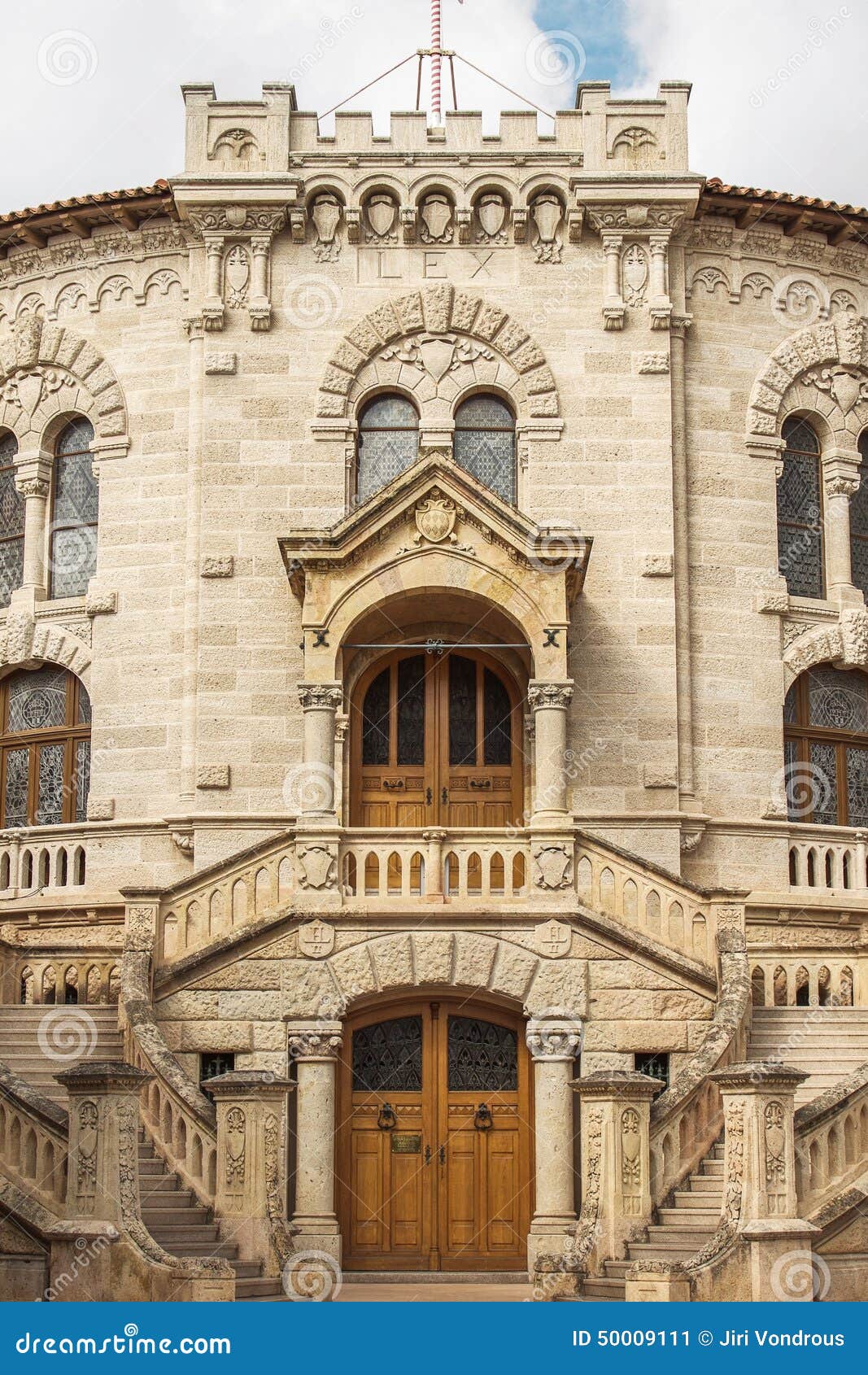 The Courthouse in Monte Carlo, Monaco Stock Image - Image of building ...