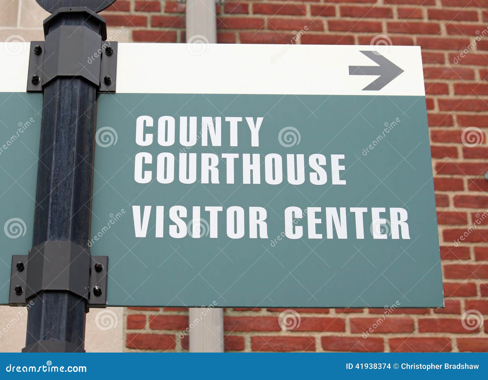 Courthouse Sign 3 stock photo. Image of signpost, brick - 41938374