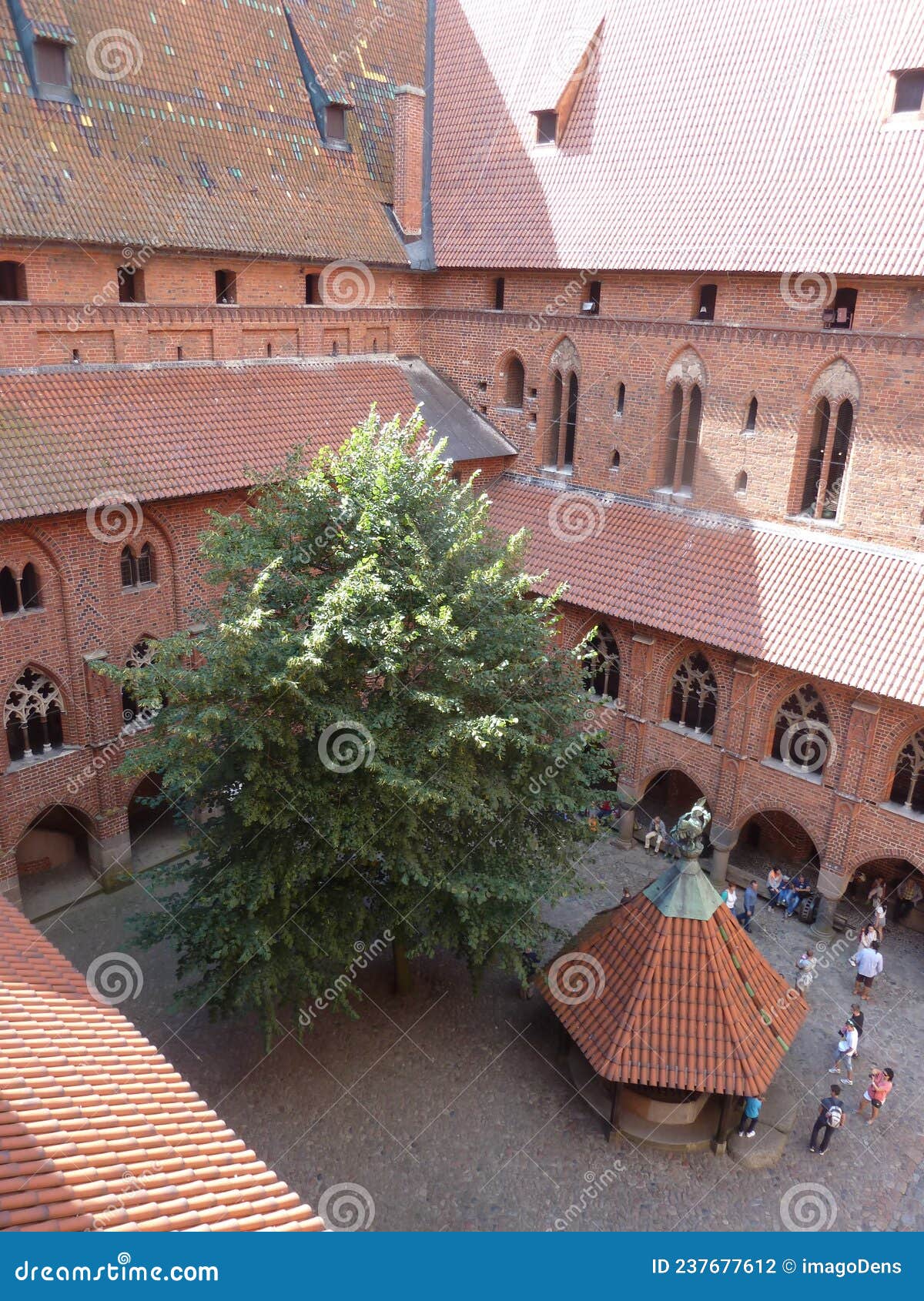 Castle Of The Teutonic Order In Malbork - The Largest Castle In The ...