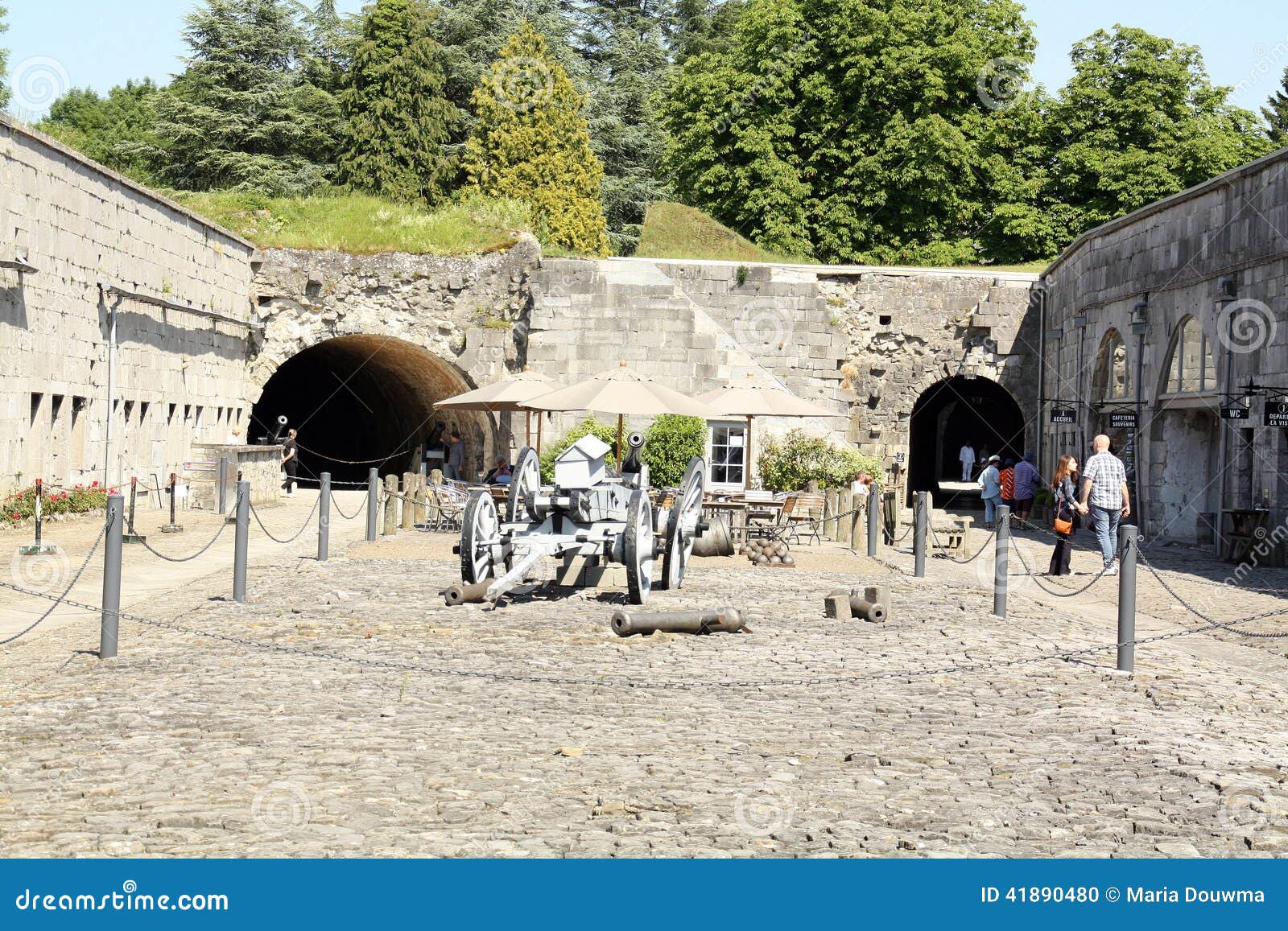 Courtyard of the Citadel editorial image. Image of europe - 41890480