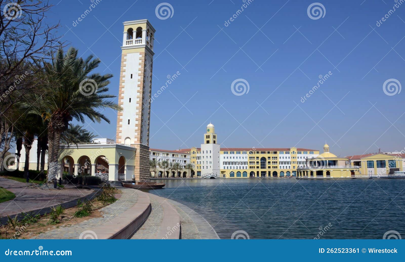 Courtyard by Marriott Hotel, the Green Community, Dubai. Editorial ...