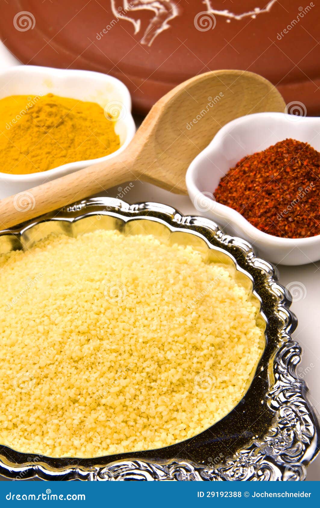Couscous stock photo. Image of cous, north, africa, ingredient - 29192388