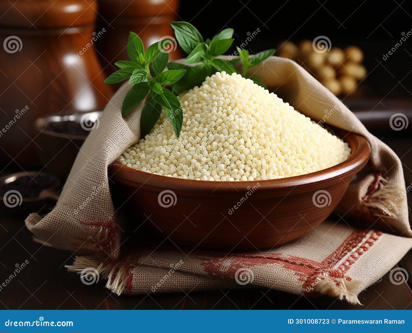 Couscous In A Burlap Sack Royalty-Free Stock Image | CartoonDealer.com ...