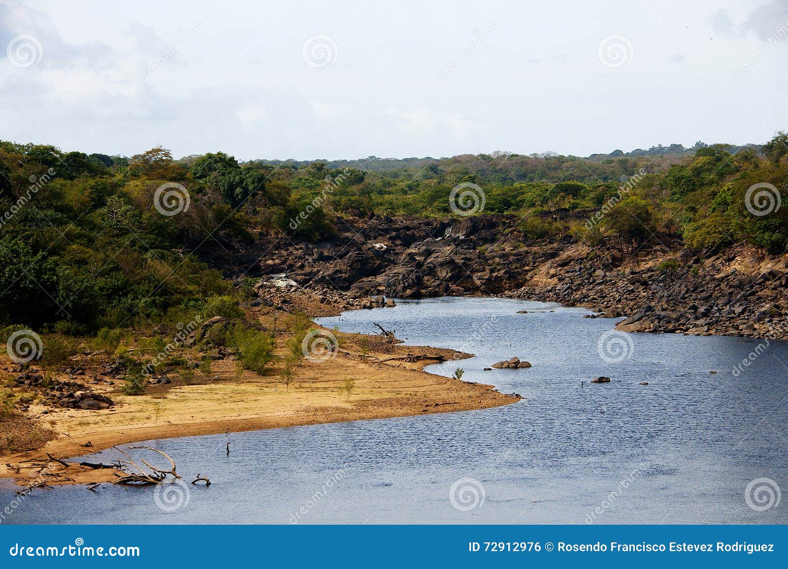Cove stock photo. Image of caroni, sand, river, orinoco - 72912976