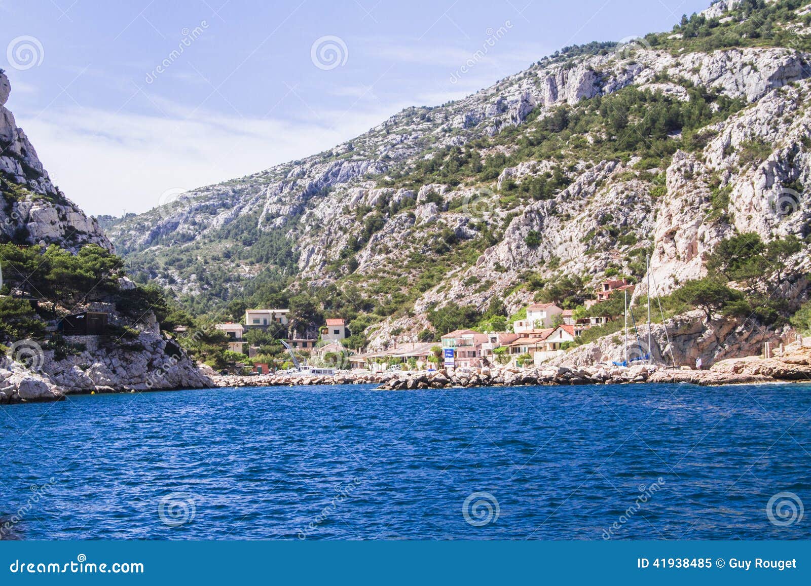 Cove of Cassis stock image. Image of coast, light, nature - 41938485