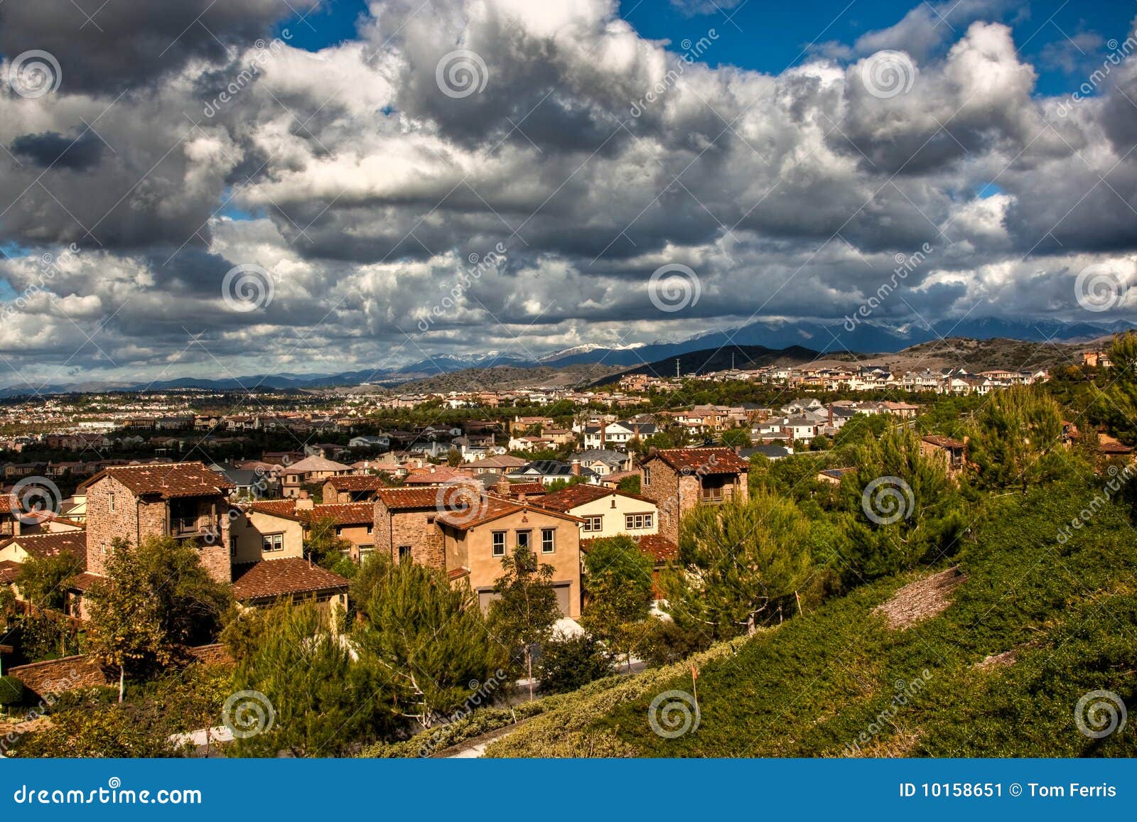 Covenant Hills - Ladera Ranch Stock Image - Image of sale, landscaping ...