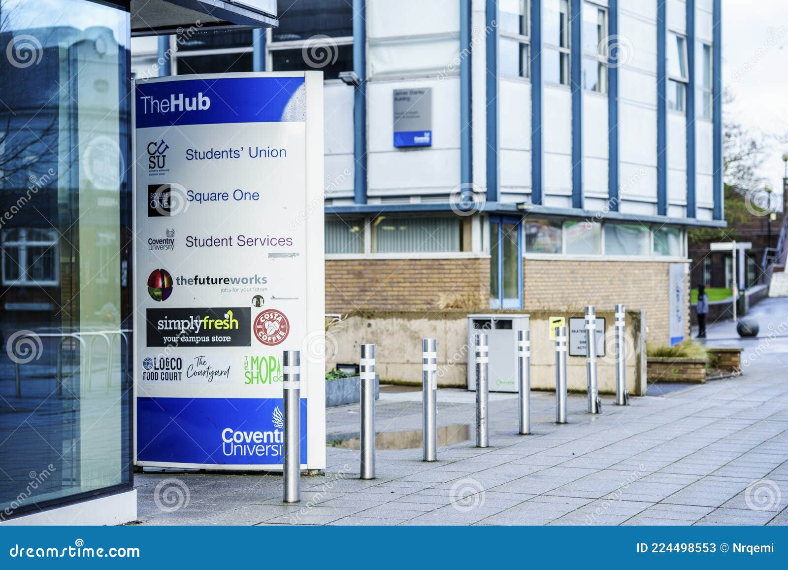 The Hub Building of Coventry University Editorial Stock Photo - Image ...