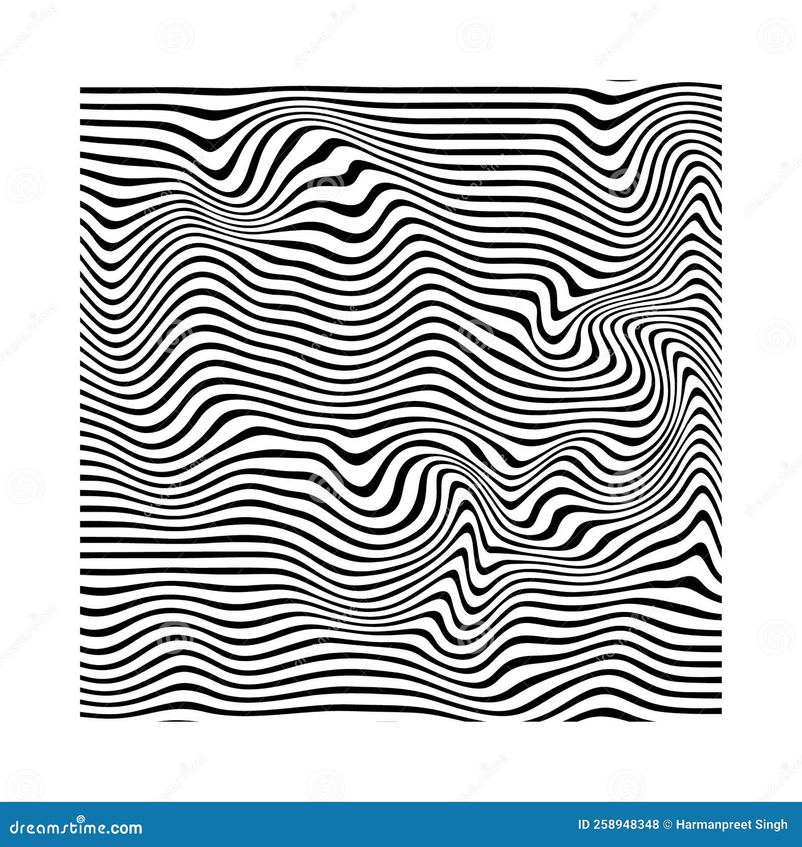 Cover Background Design Line Black Curve.Abstract Wavy Background. Thin ...