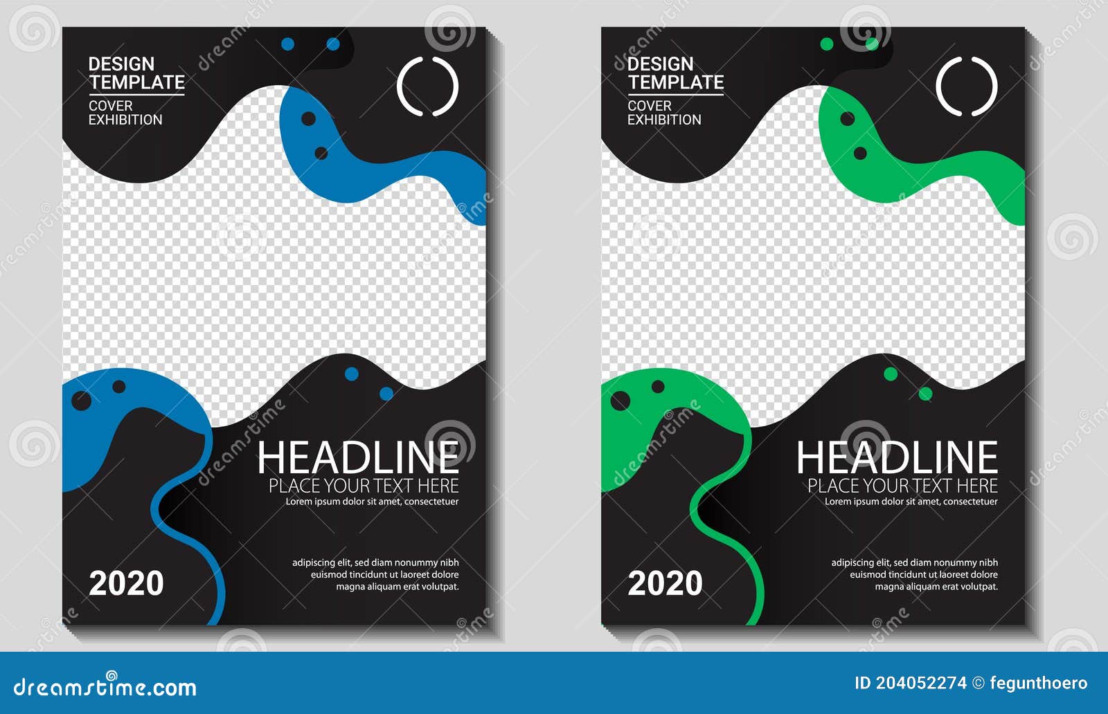 Cover, Brochure ,Book, Flyer, Folder Template Mockup. Design Abstract ...