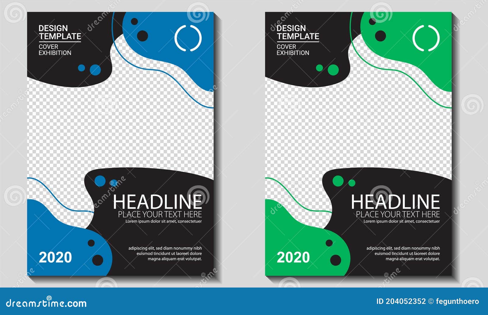 Cover, Brochure ,Book, Flyer, Folder Template Mockup. Design Abstract ...