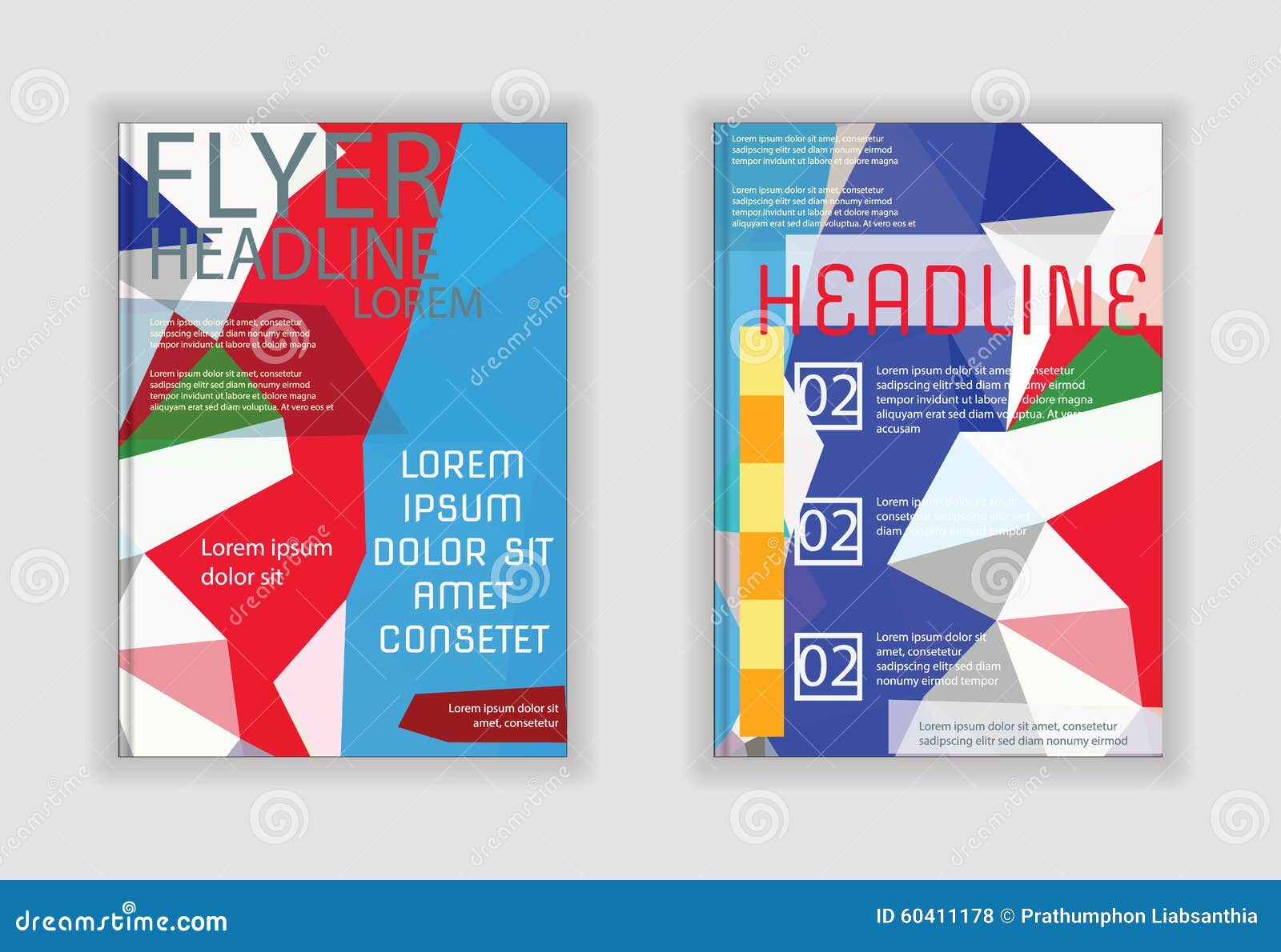 Cover Brochure Flyer Magazine Poster in A4 Size Stock Vector ...