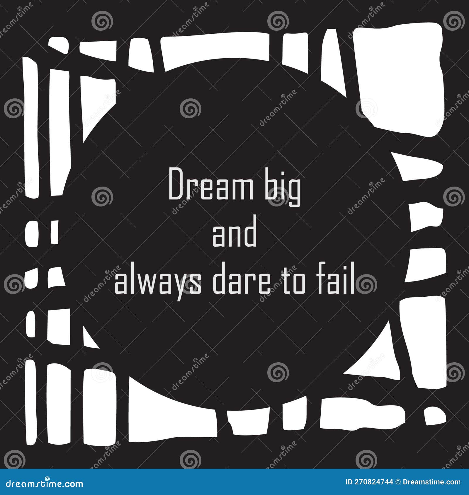 Wise Words of Life on a Black and White Abstract Background. Stock ...