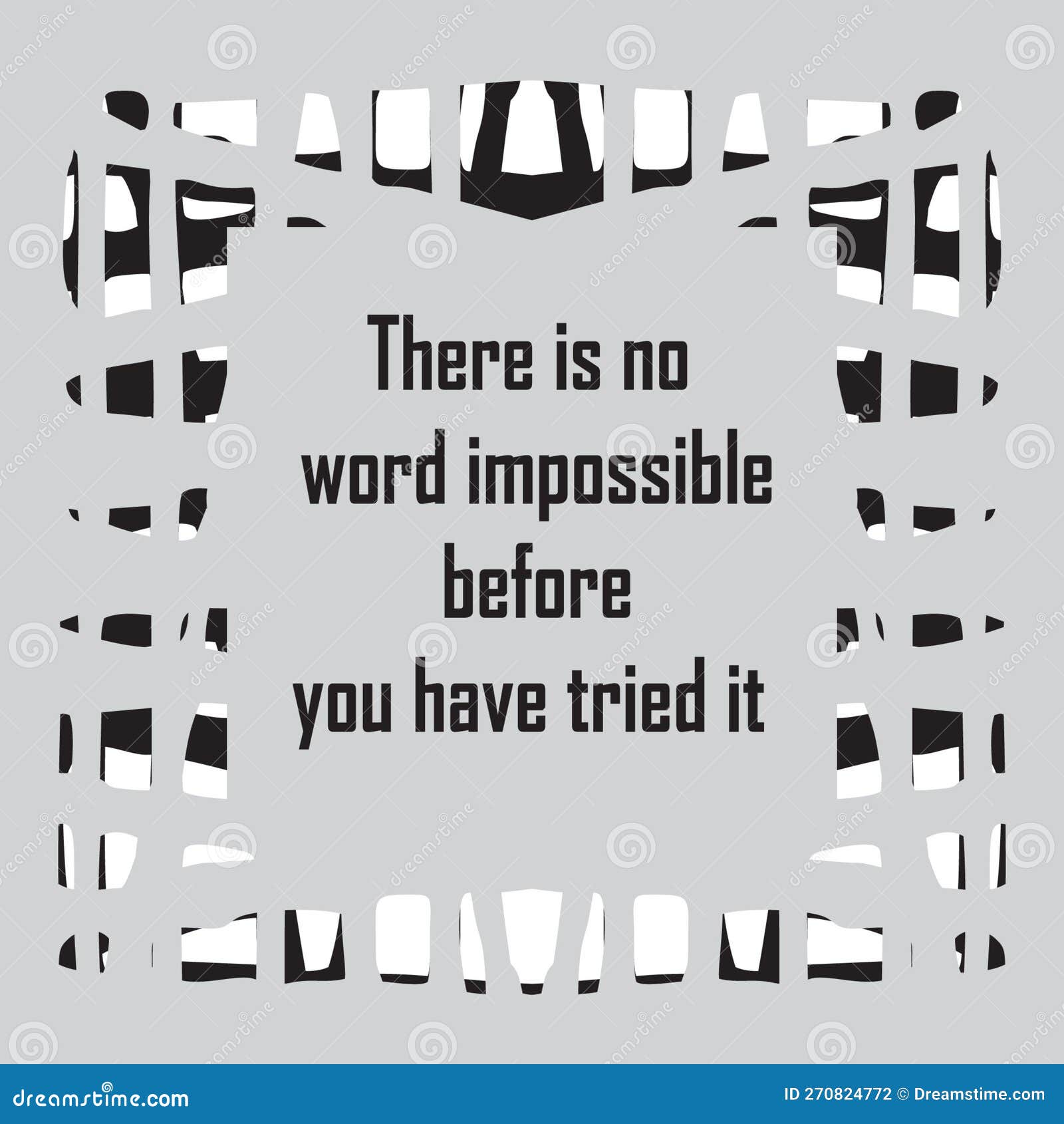 Wise Words of Life on a Black and White Abstract Background Stock ...