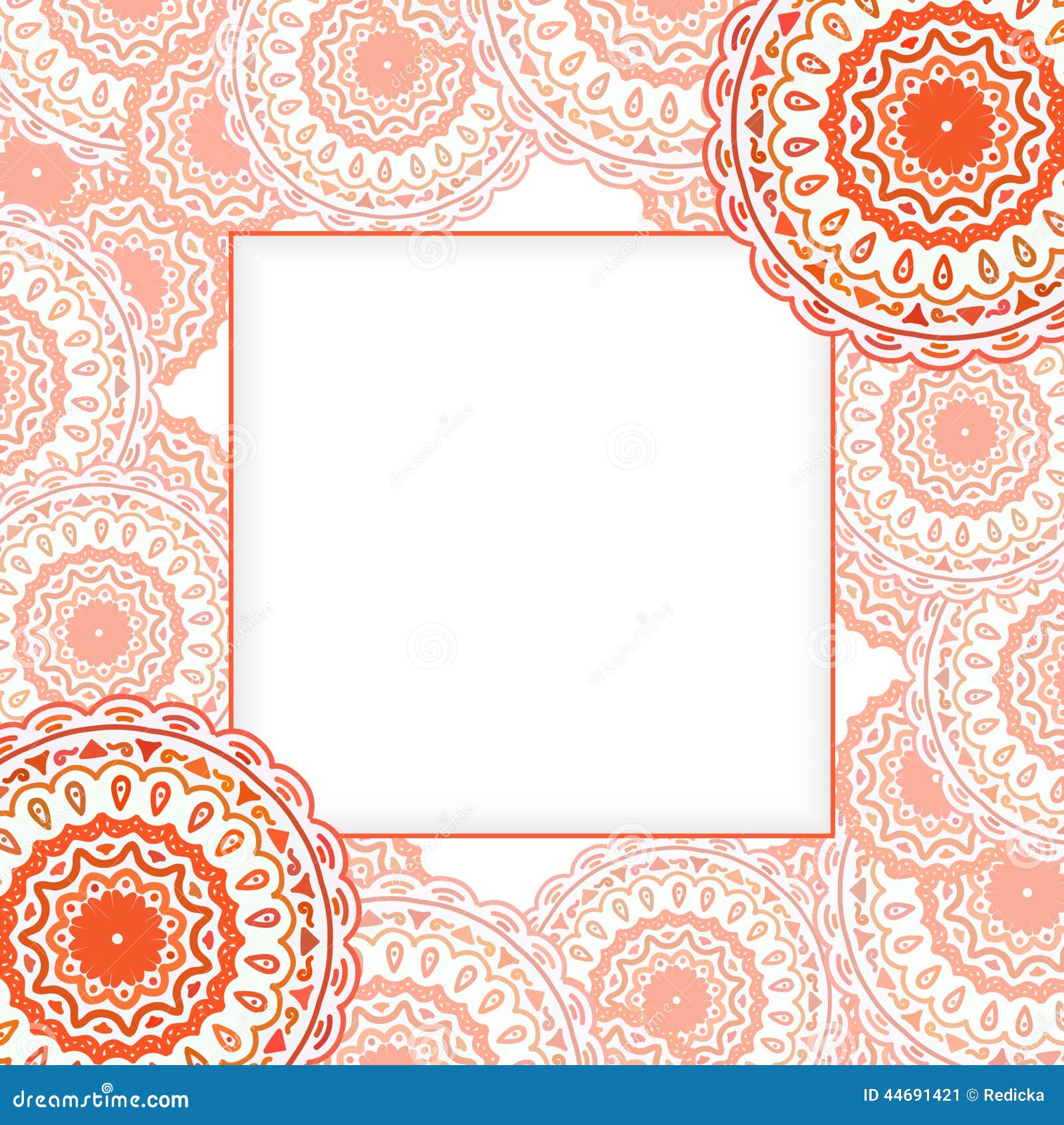 Cover of circular elements stock vector. Illustration of circle - 44691421