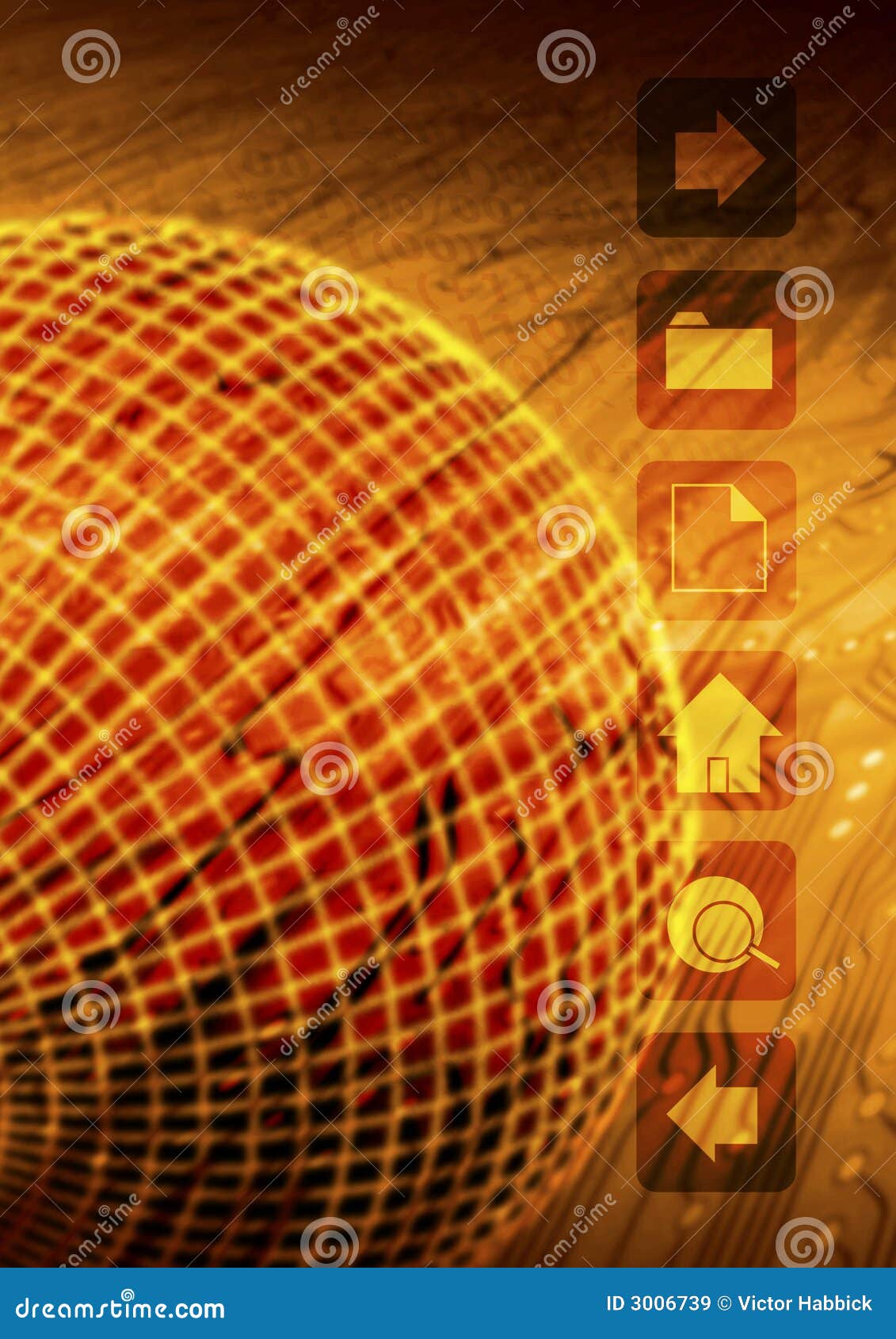 Cover and computer icons stock illustration. Illustration of circuit ...