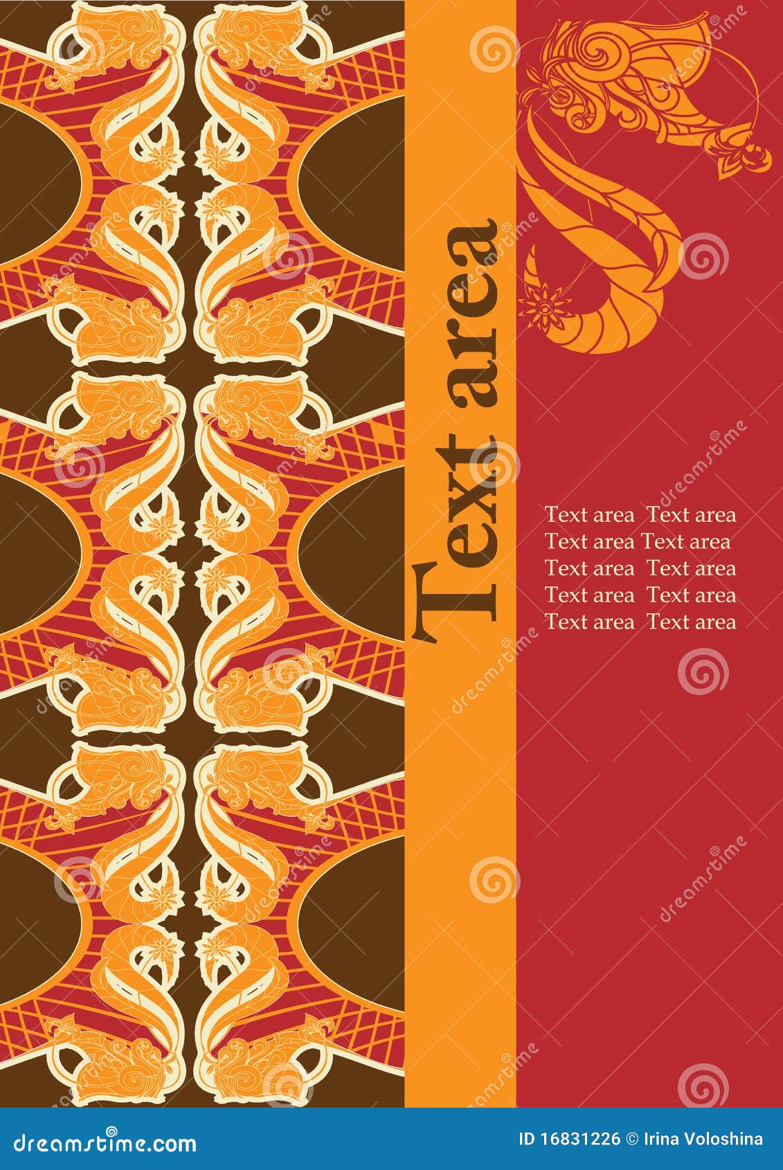 Cover design stock vector. Illustration of frame, germ - 16831226