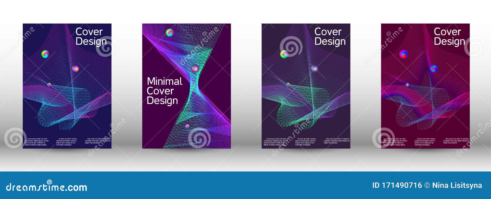 Cover design. stock vector. Illustration of geometry - 171490716