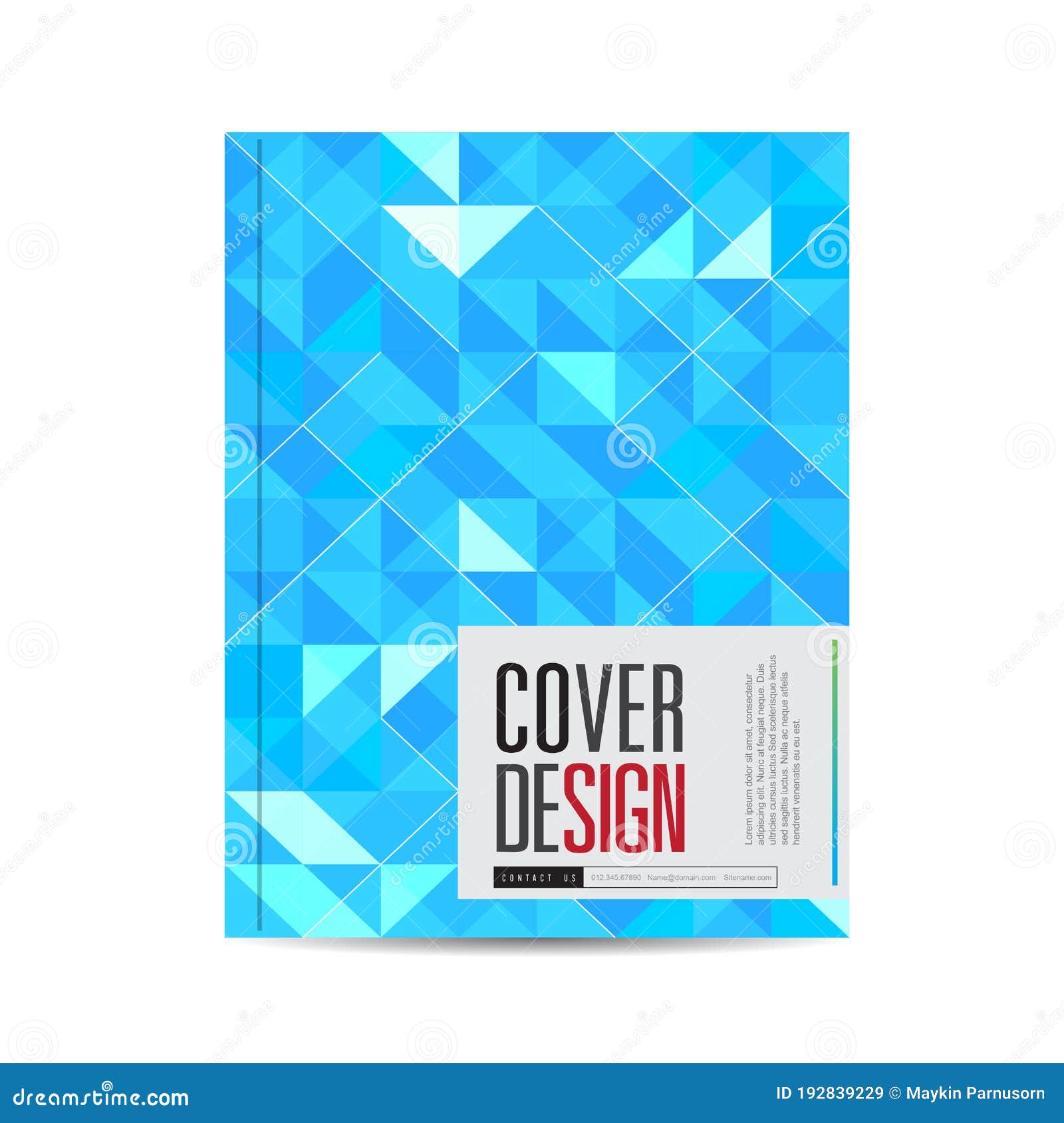 Report Cover 14 stock vector. Illustration of corporate - 192839229