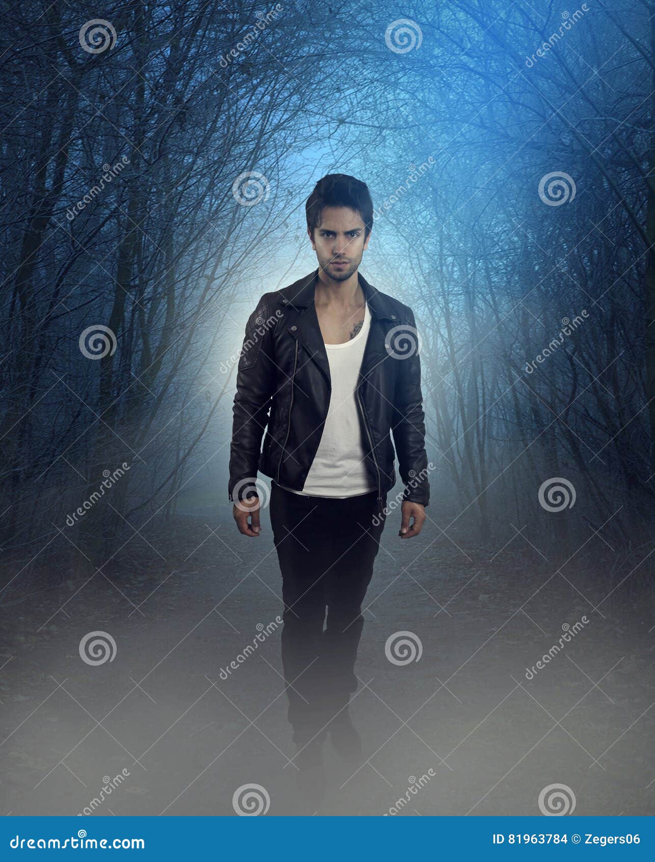 Walking Vampire Portrait Royalty-Free Stock Photography | CartoonDealer ...