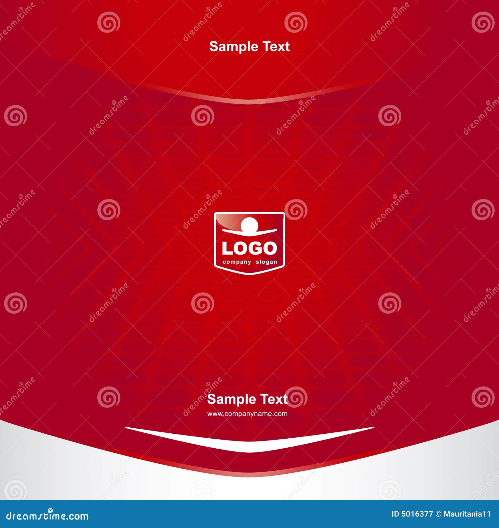 Cover with logo stock vector. Illustration of cover, headed - 5016377